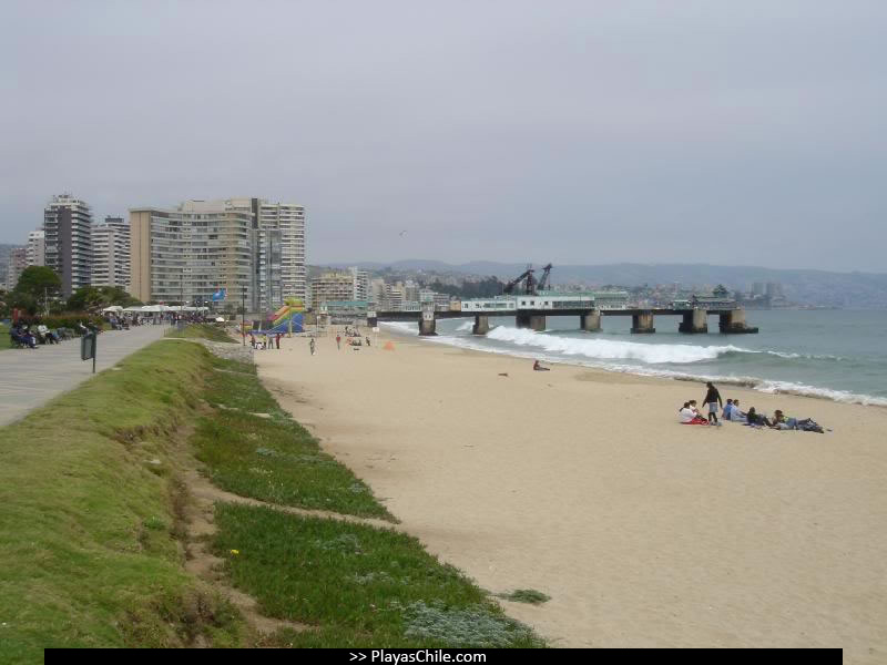 Playas de Viña del Mar Chile, Verano en Reñaca