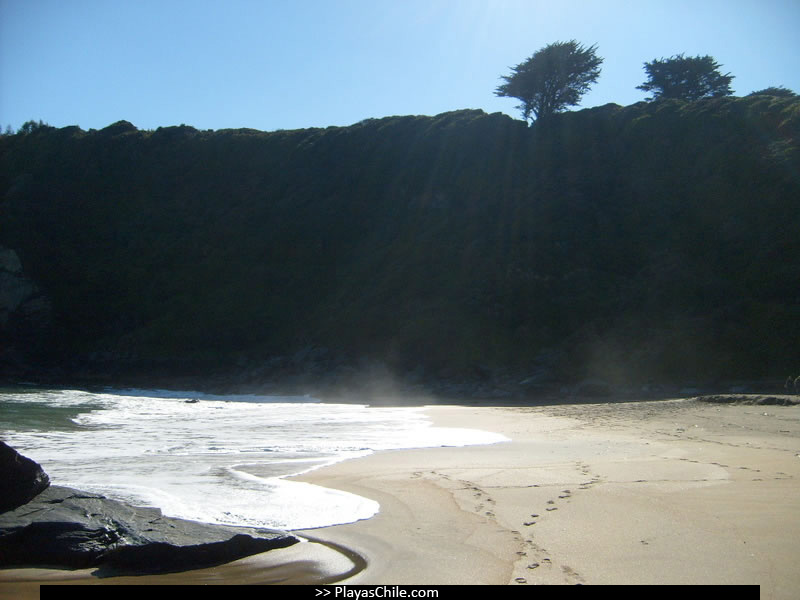 Playas Chile octava VIII region Bio Bio, balnearios y caletas